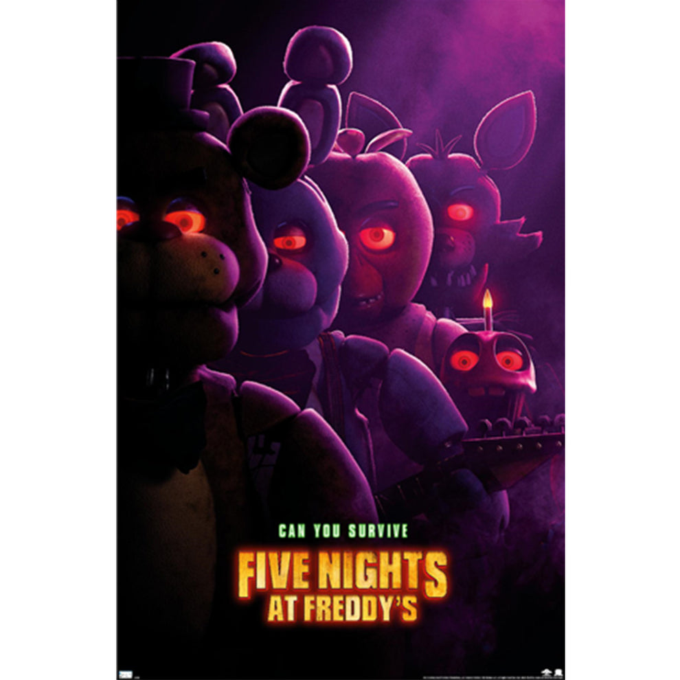 Five Nights at Freddy's Movie - Teaser One Sheet Wall Posters ...