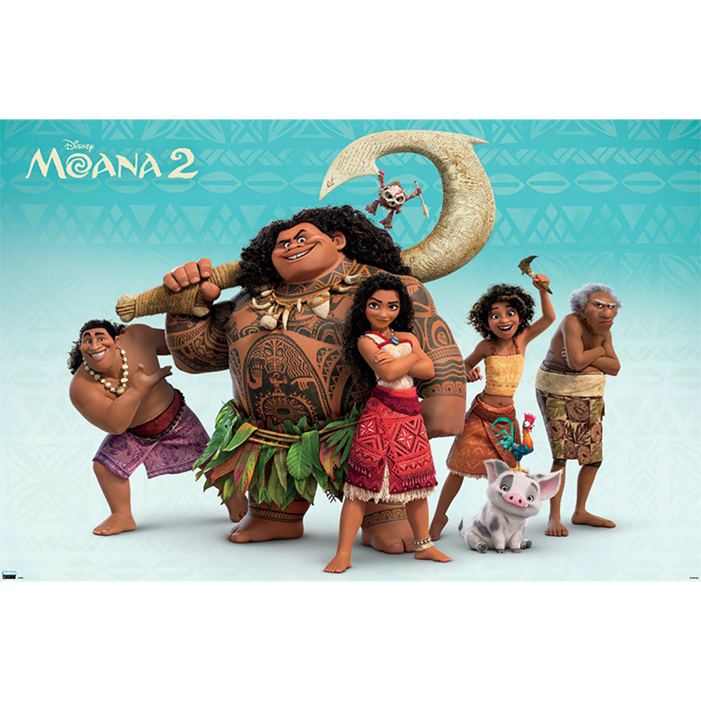 Moana 2: Poster Set – Cinemark Shop