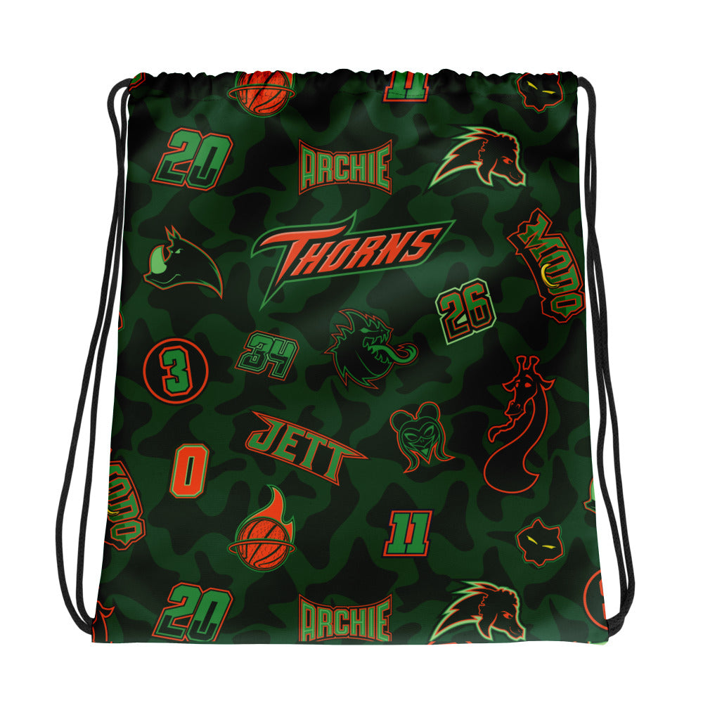 GOAT Drawstring Bag Featuring Icons – Cinemark Shop